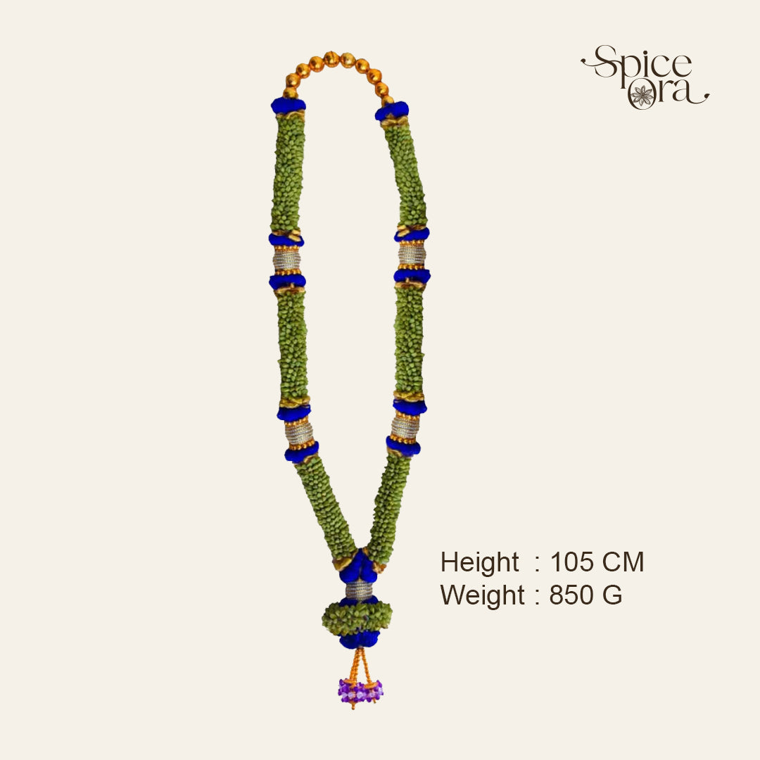Premium Natural Cardamom Garland | Traditional Kerala Mala | 8mm Bold ...
